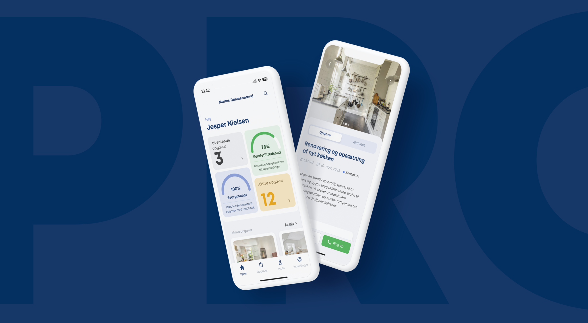 Opgave-app til håndværkere: 3byggetilbud.dk PRO